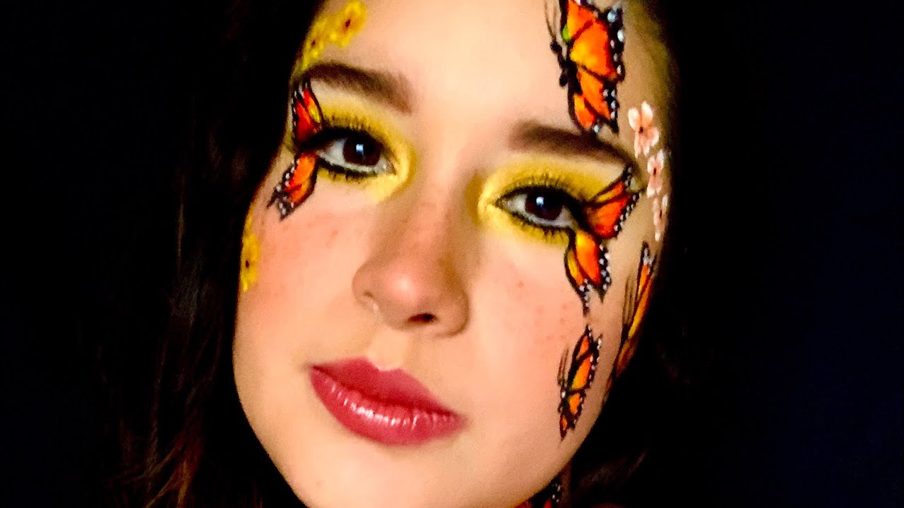 Maquillaje de mariposas - Tutorial rápido - YouTube