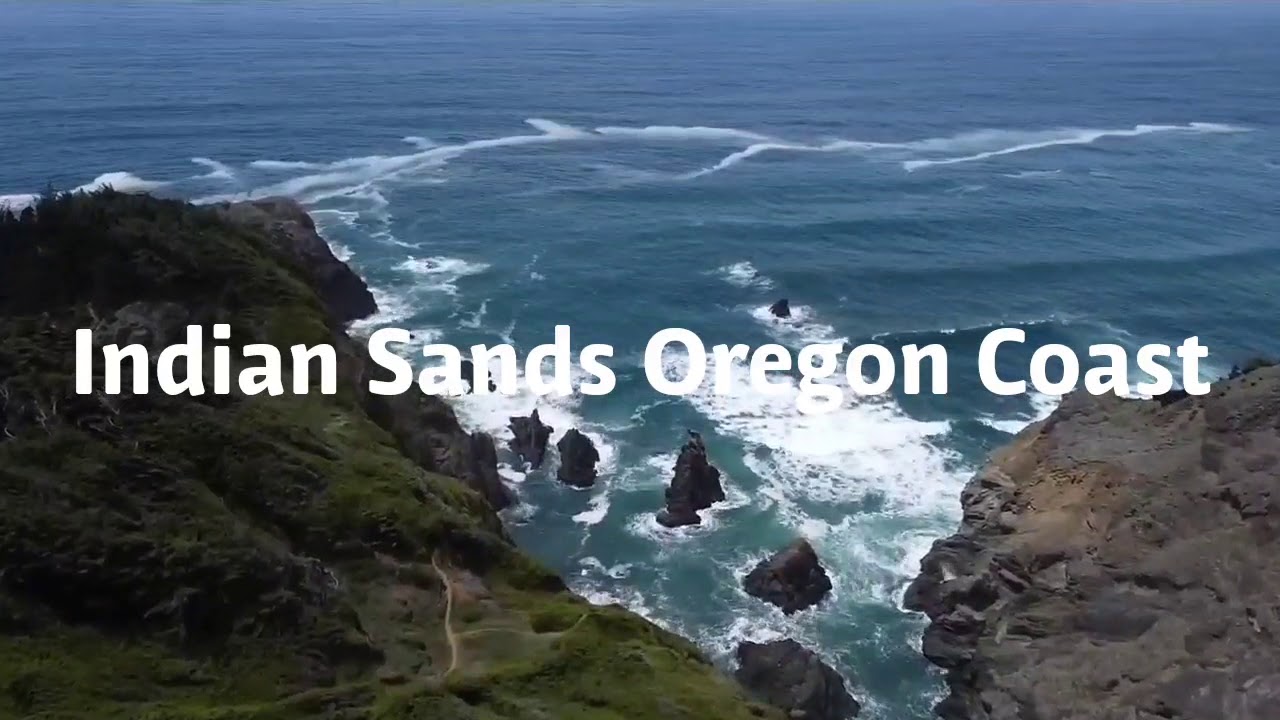 Indian Sands Oregon Coast Drone Footage - YouTube