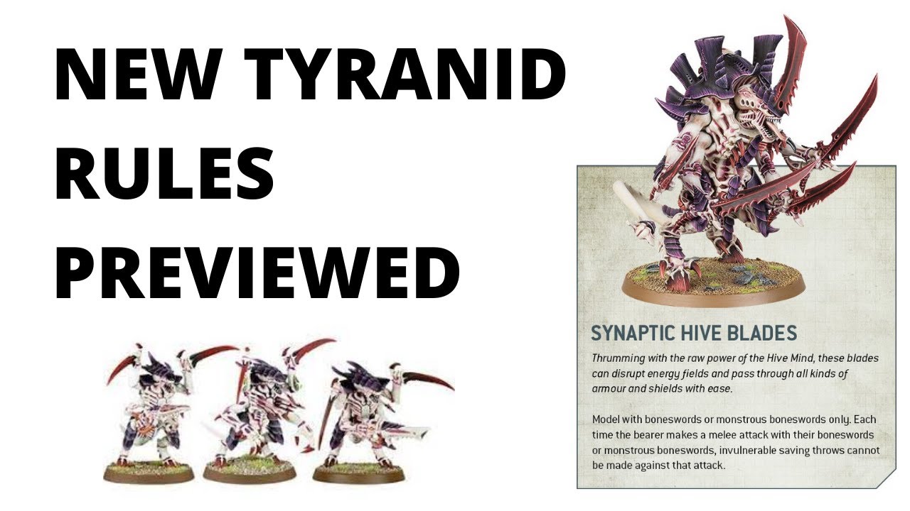 New Tyranids Rules Revealed - Hive Fleet Leviathan Previews from ...