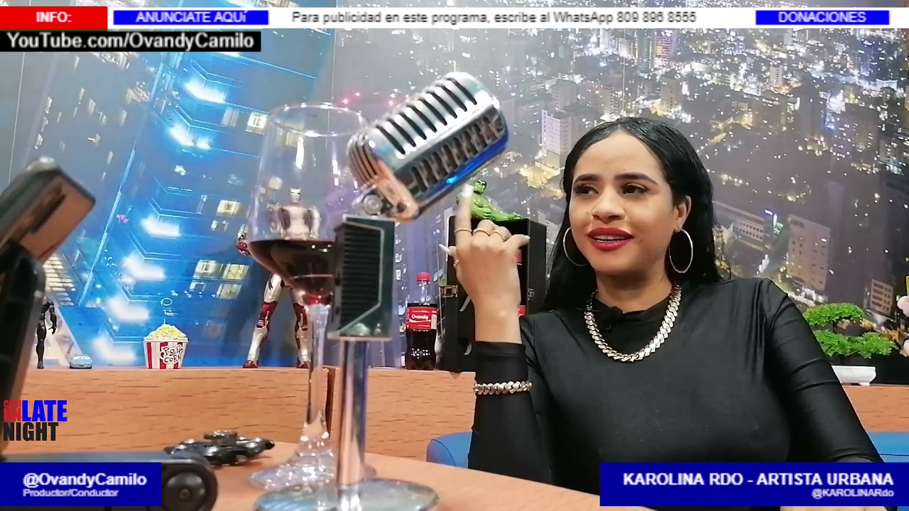 Karolina RDO resumen de su entrevista en Casi Un Late Night con Ovandy ...