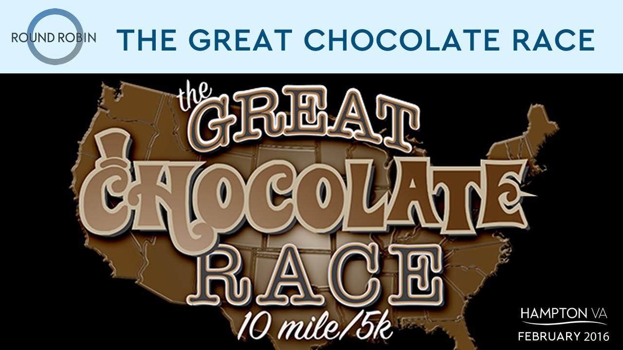 The Great Chocolate Race 5K and 10-mile - YouTube