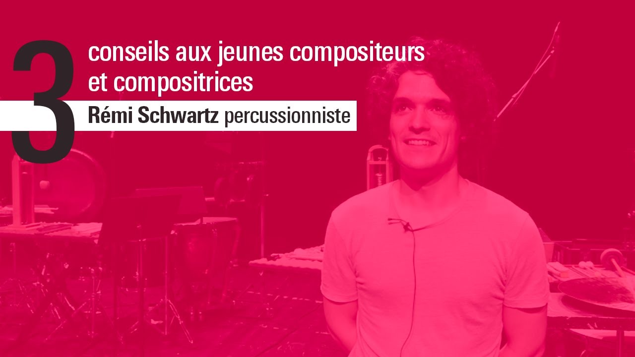 Les 3 conseils de Rémi Schwartz des Percussions de Strasbourg - YouTube