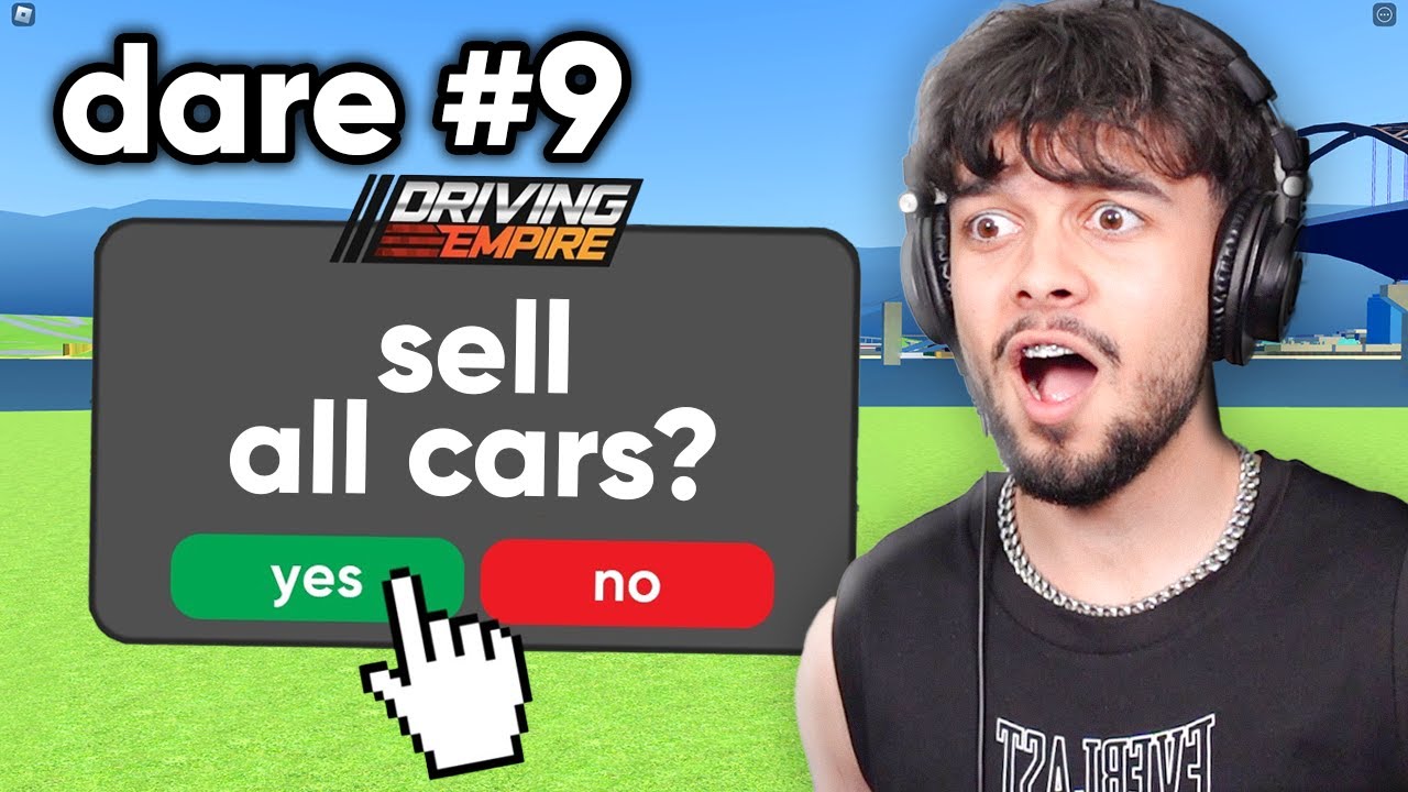 I Did YOUR Dares In Driving Empire - YouTube