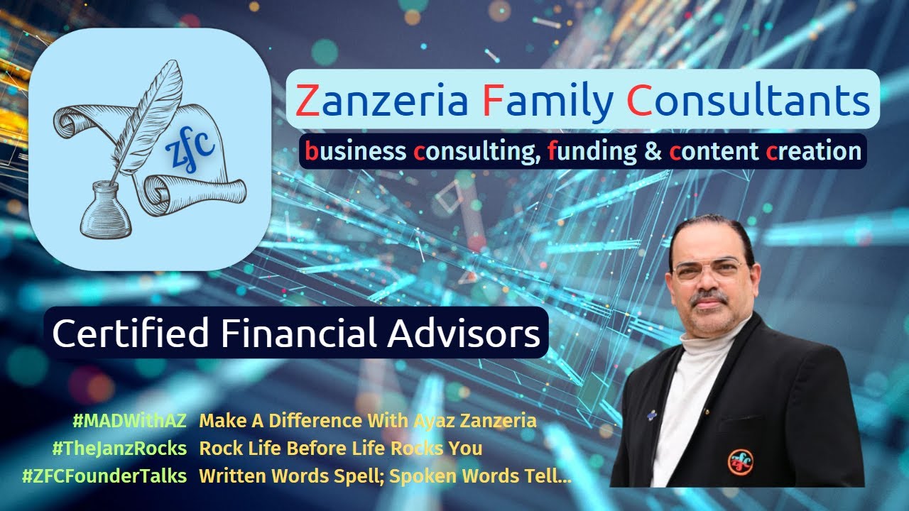 #ZFCFounderTalks - Certified Financial Advisors (CFA) - YouTube