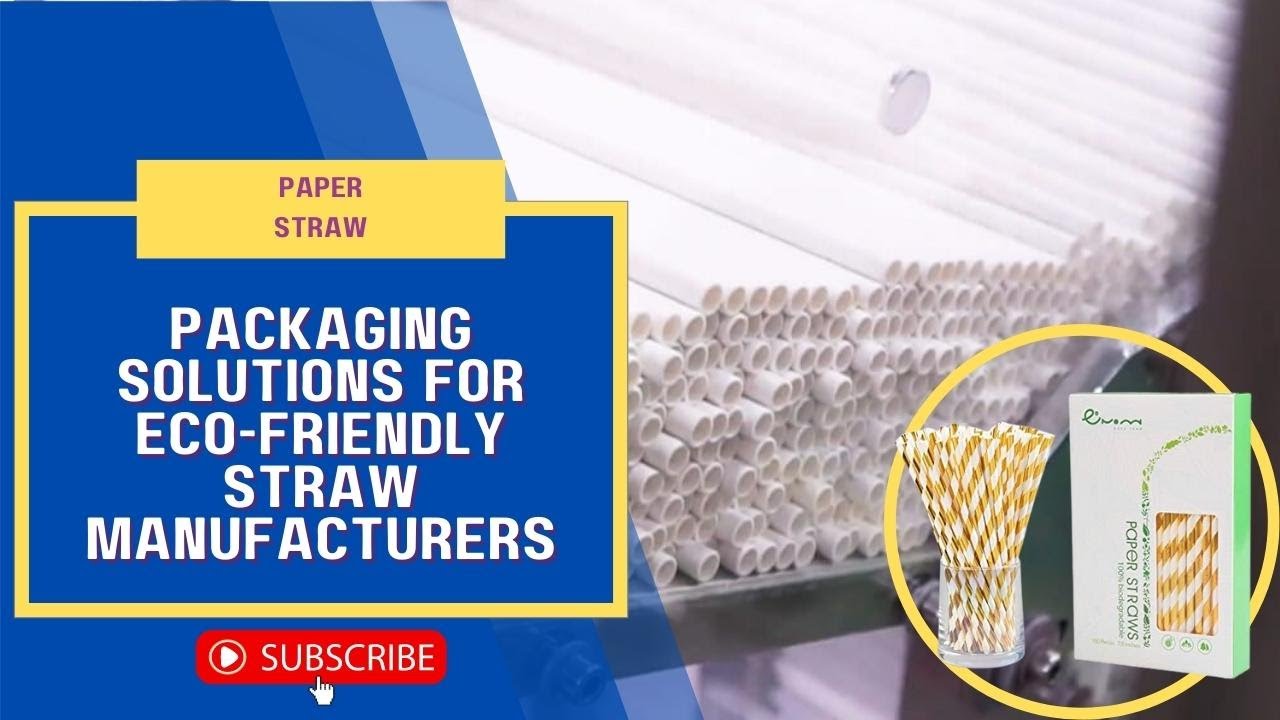 Environmentally friendly straw packaging solution | Paper straw ...