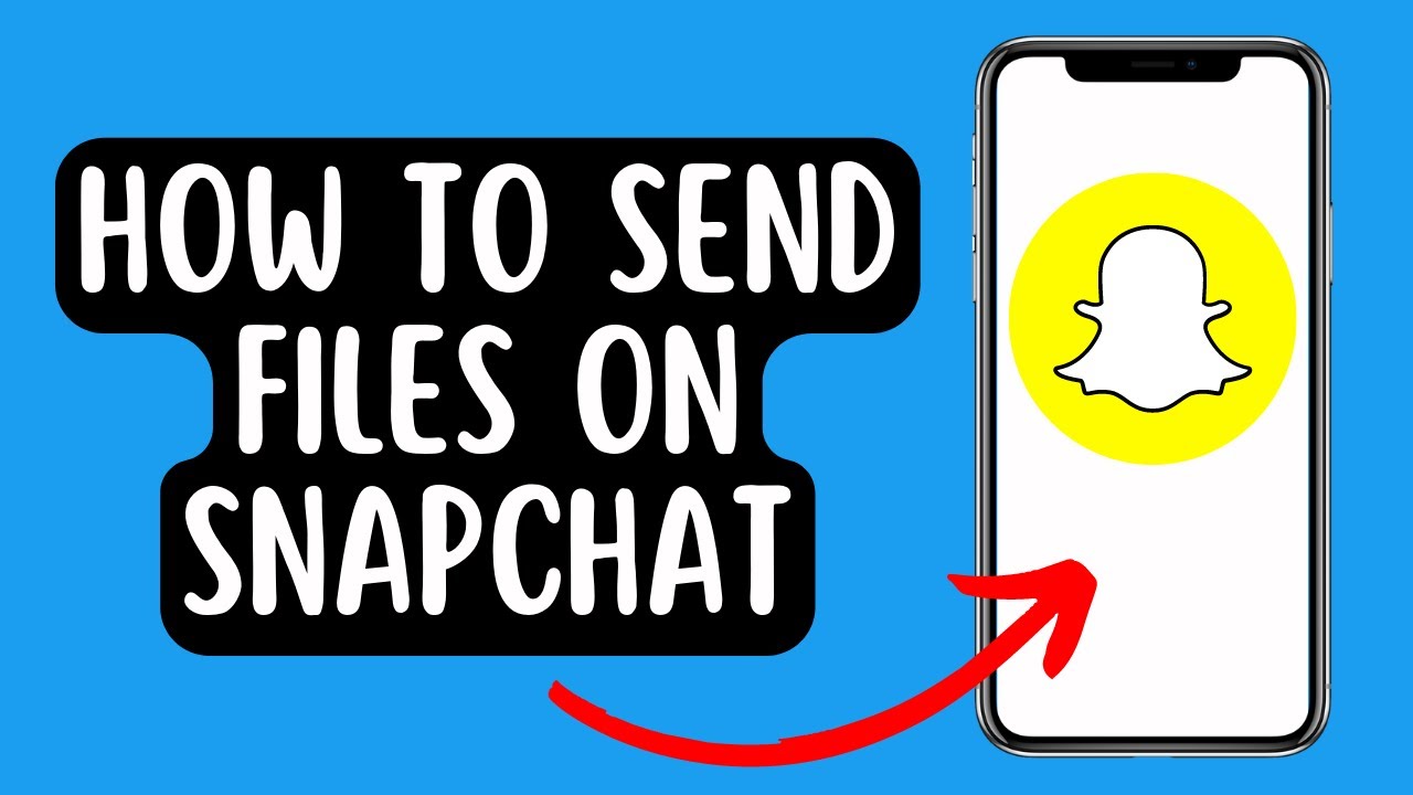 How to Send Files on Snapchat - YouTube