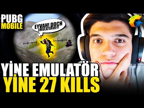 EMULATÖRDEN OYNAYIP YİNE ŞAŞIRTMIYORUM!! | PUBG Mobile Erangel Gameplay
