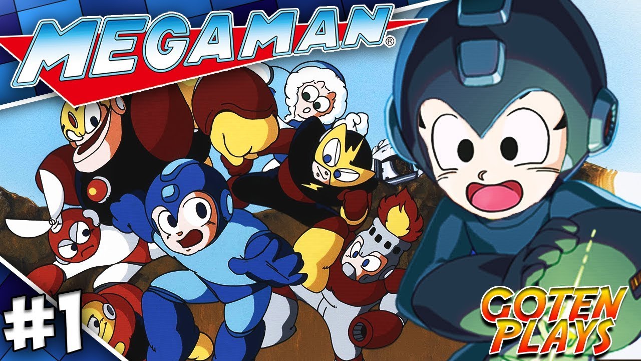 Goten Plays Mega Man Part 1 - SHOOTING LEMONS! - YouTube