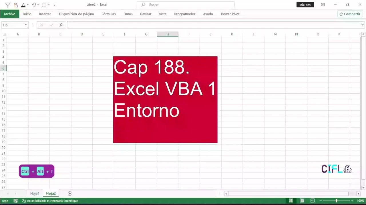 Cap188. Explorando el Entorno de VBA en Excel: Conoce el Interfaz y las Funciones Clave 🖥️🔍 ...