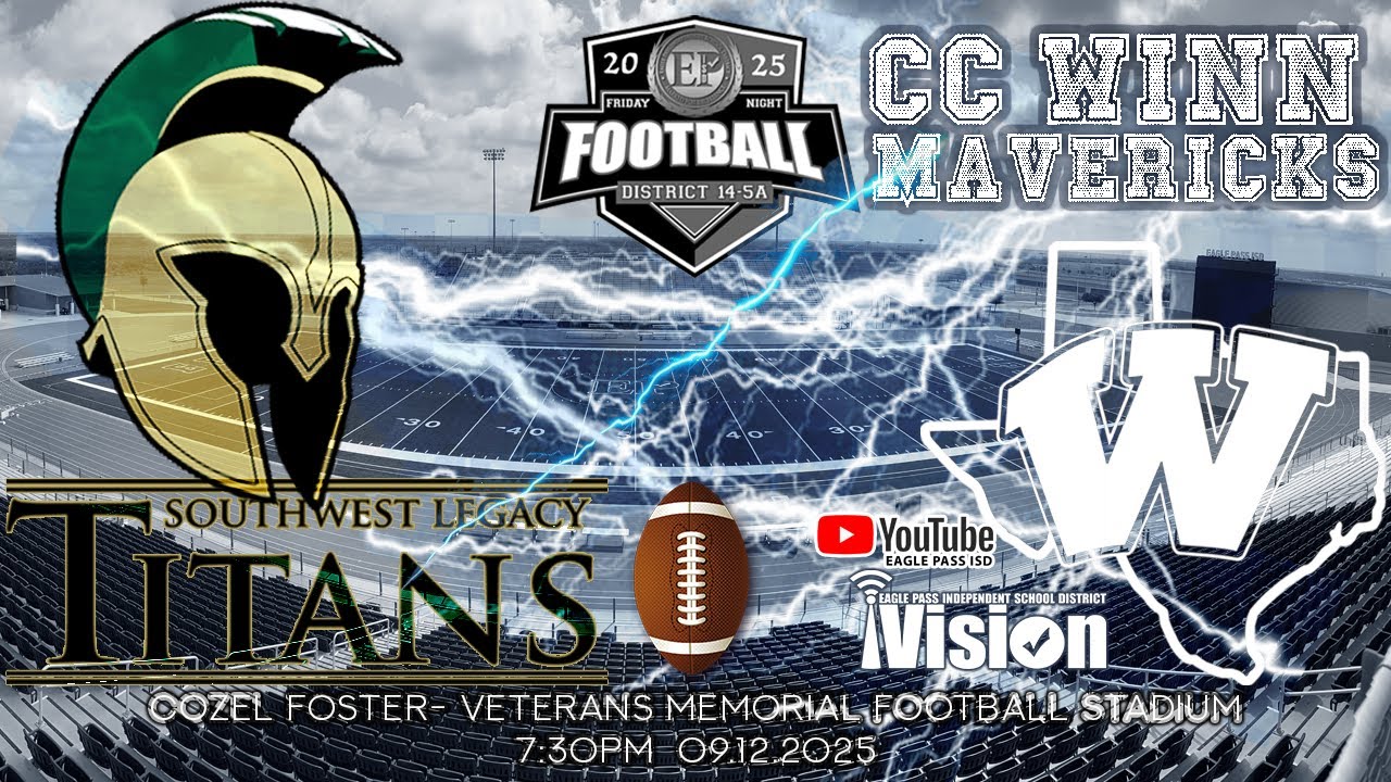 C.C. Winn Mavericks vs S.A. Southwest Legacy Titans | Varsity Football ...