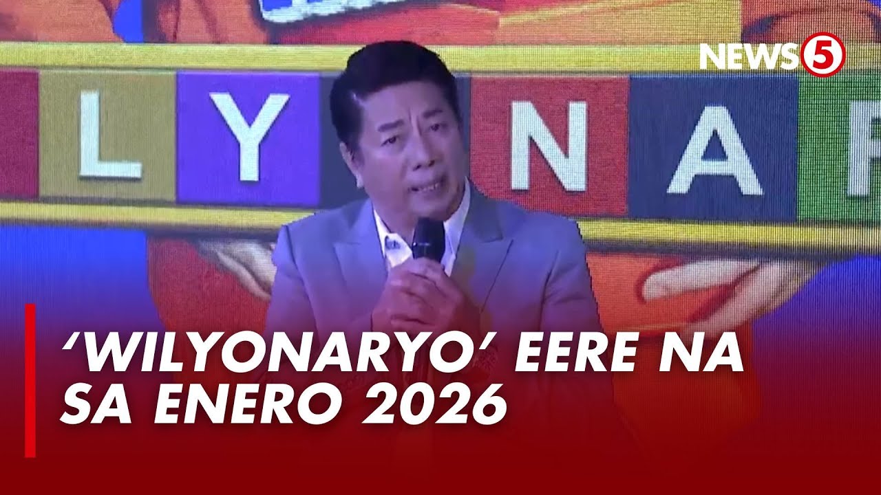 Bagong show ni Kuya Wil na 'Wilyonaryo,’ eere na sa Enero 2026 - YouTube