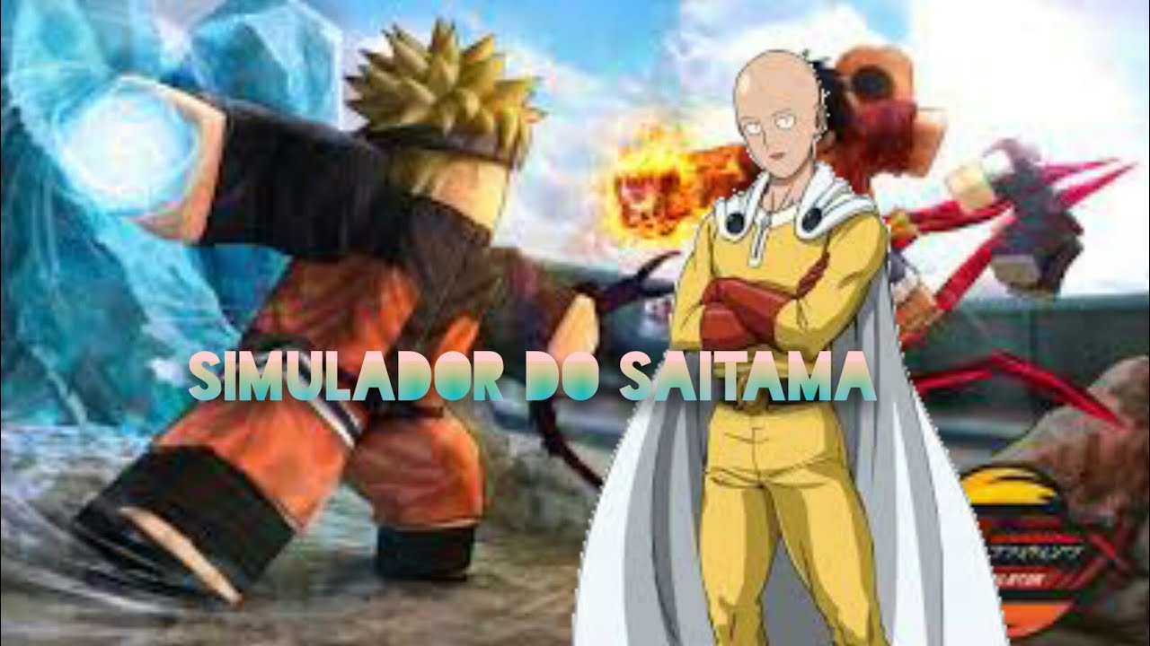 Jogando O Simulador Do Saitama No Roblox ! - Anime Fighting Simulator ...