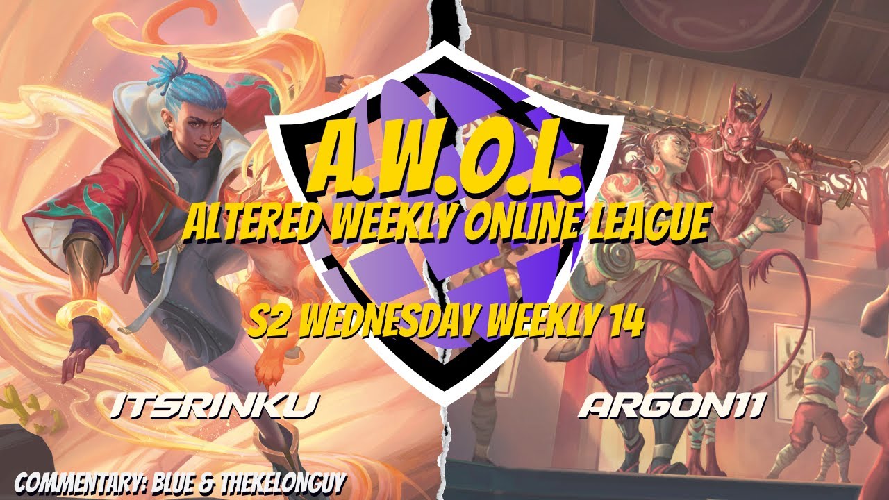 Altered Weekly Online League • AWOL Season 2 Wednesday Weekly 14 - YouTube