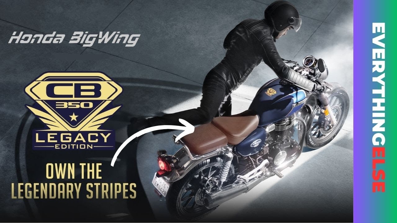 HONDA H'ness CB 350 LEGACY Edition ️ First on YouTube ...