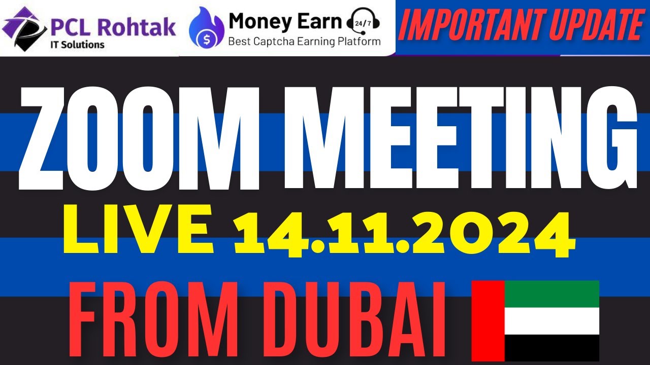 14 nov Dubai Se PCL rohtak zoom meeting में johny ne क्या बताया ...