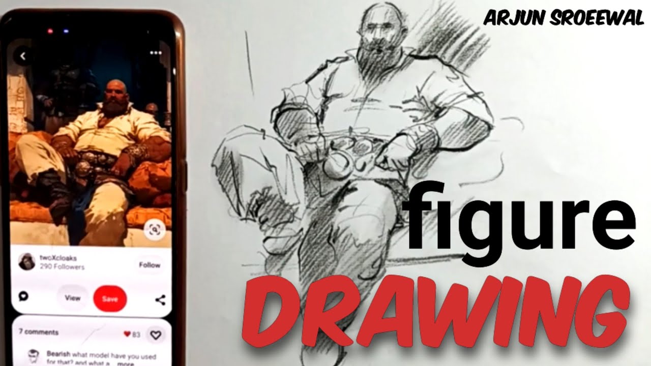 How to draw figure sketch || figure drawing tutorial for beginners #figuredrawing #figuresketch ...