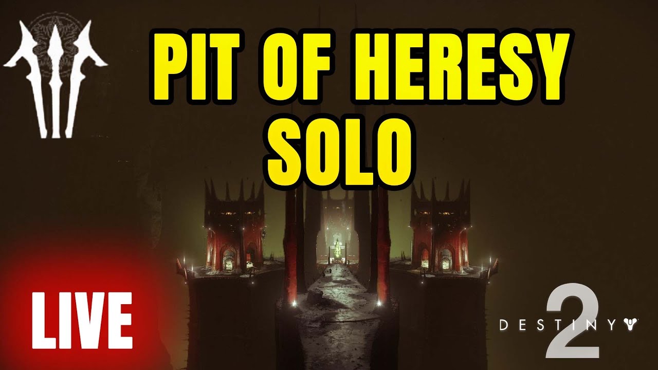 Pit Of Heresy | Destiny 2 | Hindi | Live Stream | Gameplay | India | 1k ...