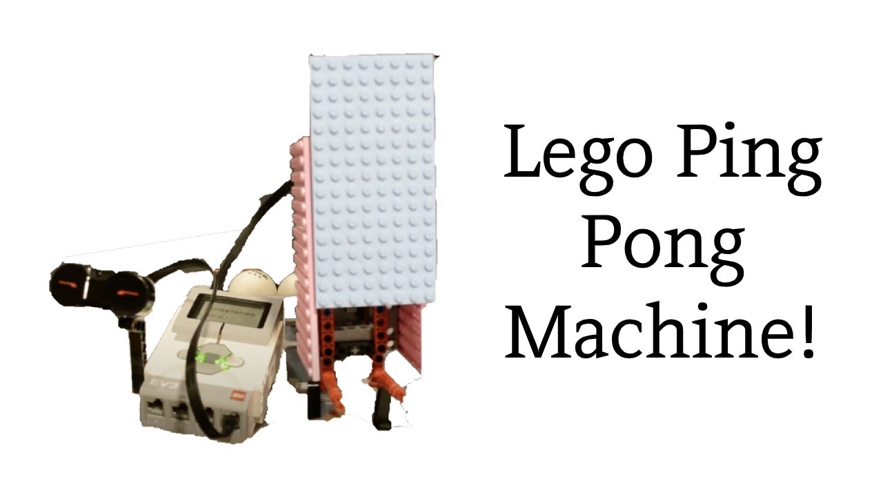 Lego EV3 Ping Pong Machine - YouTube