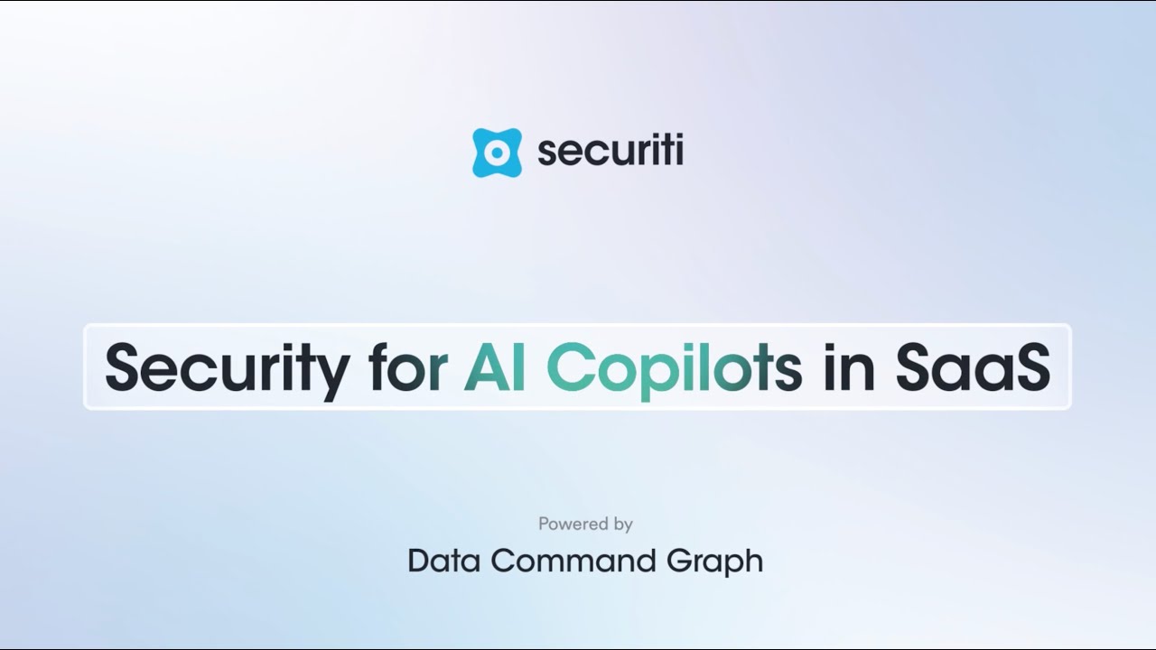 Introducing Security for AI Copilots in SaaS Apps - YouTube