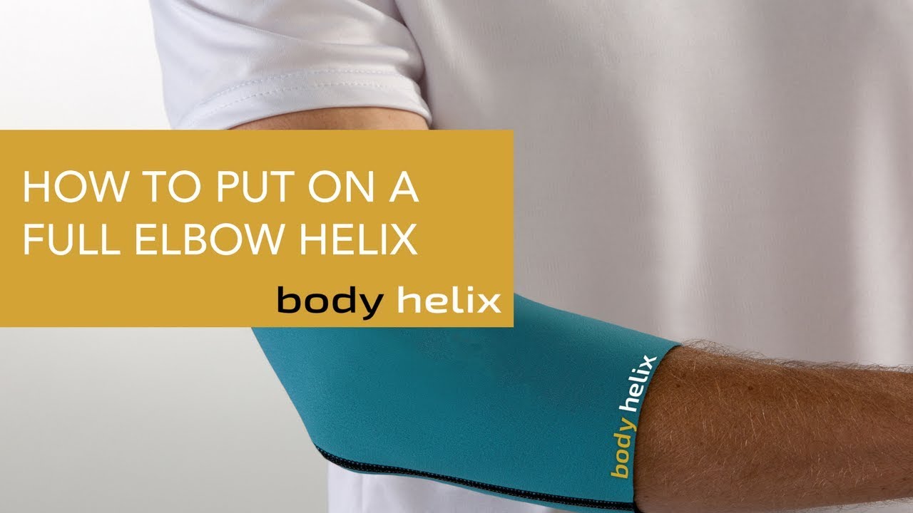 Body Helix - How to put on a Full Elbow Helix - YouTube