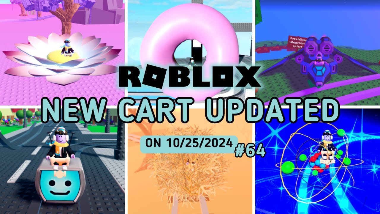 Roblox | Create a Cart Ride | New Carts Updated on 10/25/2024 #64 - YouTube