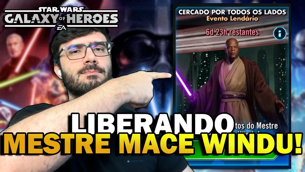 THIS PARTY IS OVER! Guia COMPLETO para liberar o Mestre Jedi Mace Windu ...