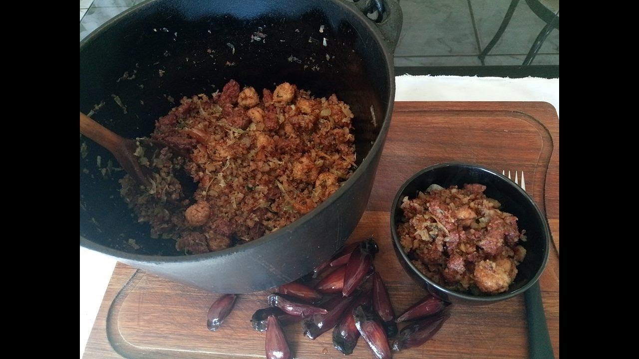 Paçoca de Pinhão! Por Solange Silva! - YouTube