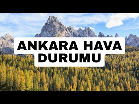 Ankara Hava Durumu - Meteoroloji Uyardı Fırtına Geliyor
