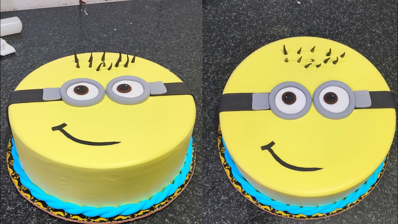 Minion Cake Design || Minion Cake Decoration | Minion Cake Recipe - YouTube