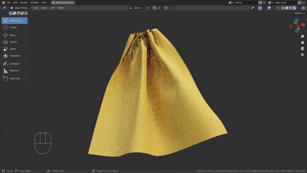 Blender Tutorial - Cloth pin curtain - YouTube