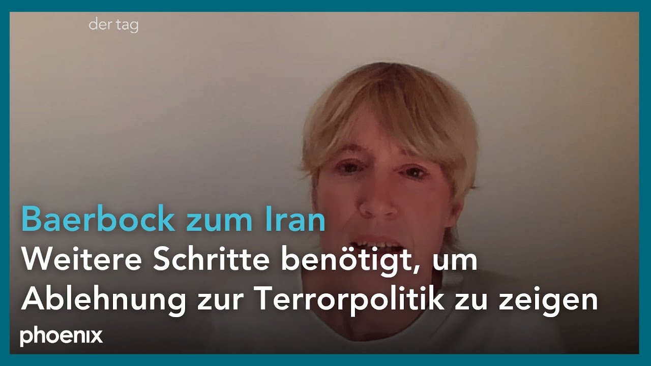 Ulrike Becker (Mideast Freedom Forum Berlin) zu Baerbocks Entscheidung ...