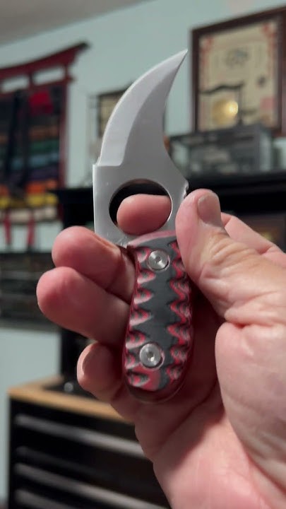 GRUNT 12 G12 Custom Fixed Blade Knife Upclose and Personal - YouTube