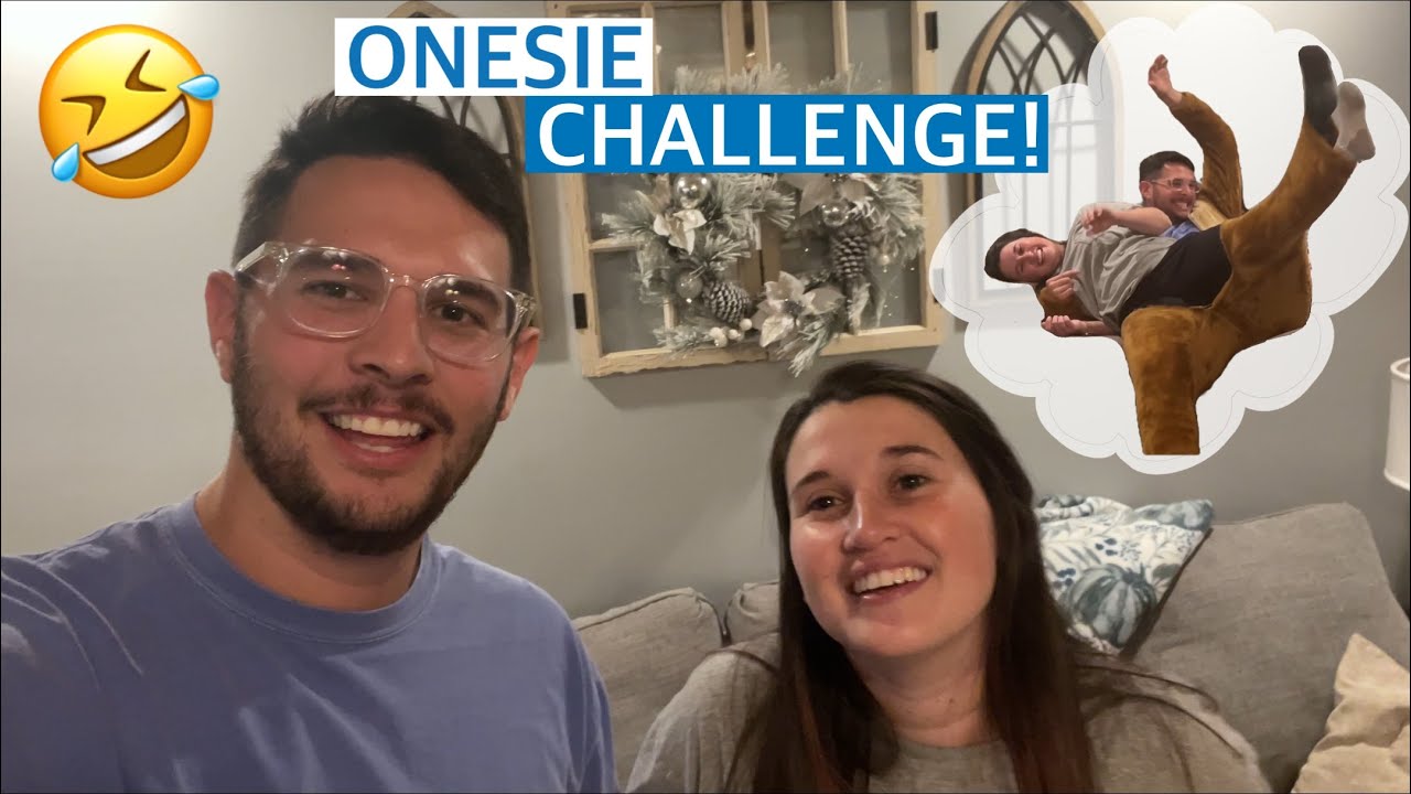 Stuck Together *ONESIE CHALLENGE* | 100% Hilarious! - YouTube