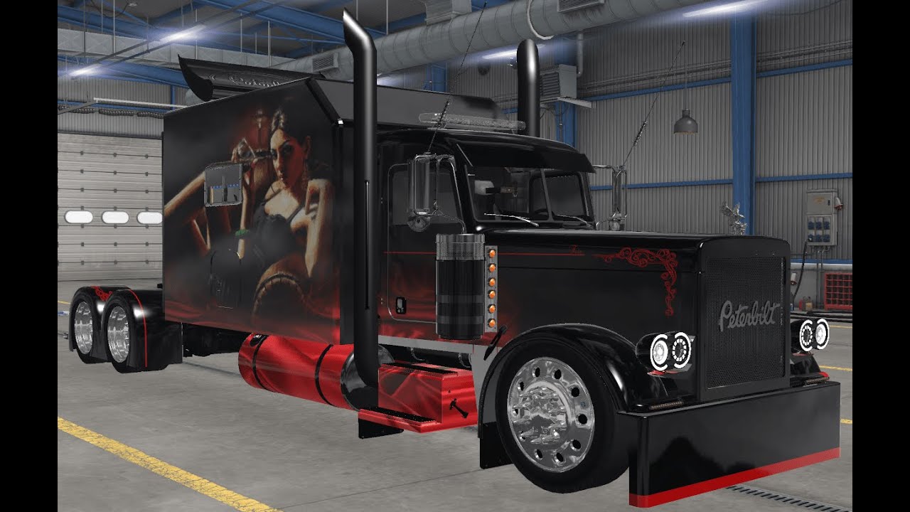 ATS Mods 1.40 - Peterbilt 389 Legacy Sleeper//Purchase & Customizing ...