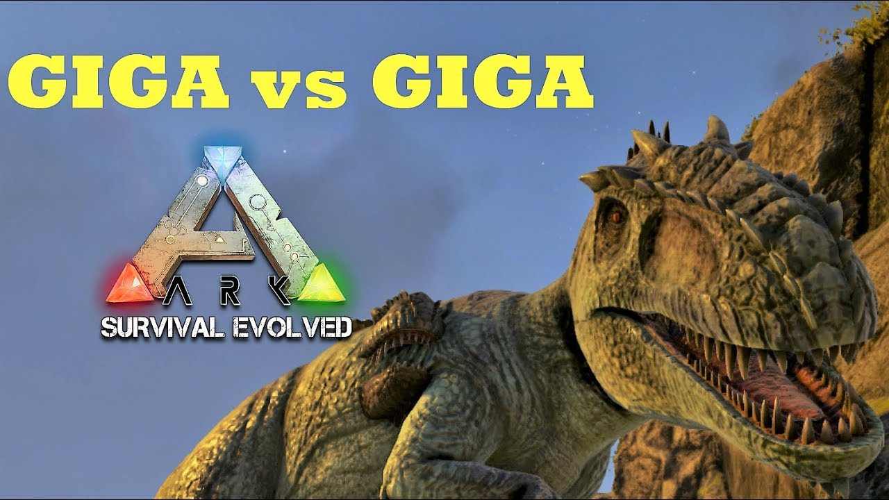 Ark Survival Evolved EP 20 - WILD Giga vs 2 TAMED Gigas (who wins) PS4 ...