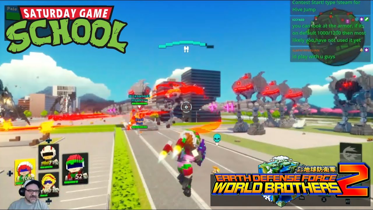 Earth Defense Force: World Brothers 2 - Steam Deck Co-op - YouTube