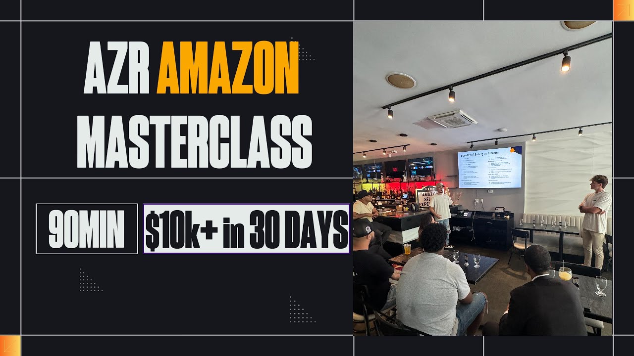 Amazon FBA Masterclass - How to Make Your FIRST $10k in 30 Days! - YouTube