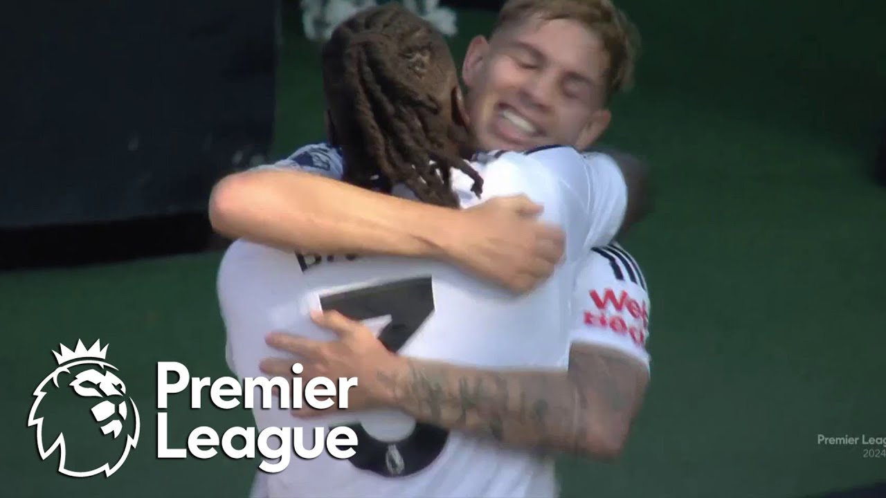 Emile Smith Rowe tucks away Fulham's second goal against Newcastle ...