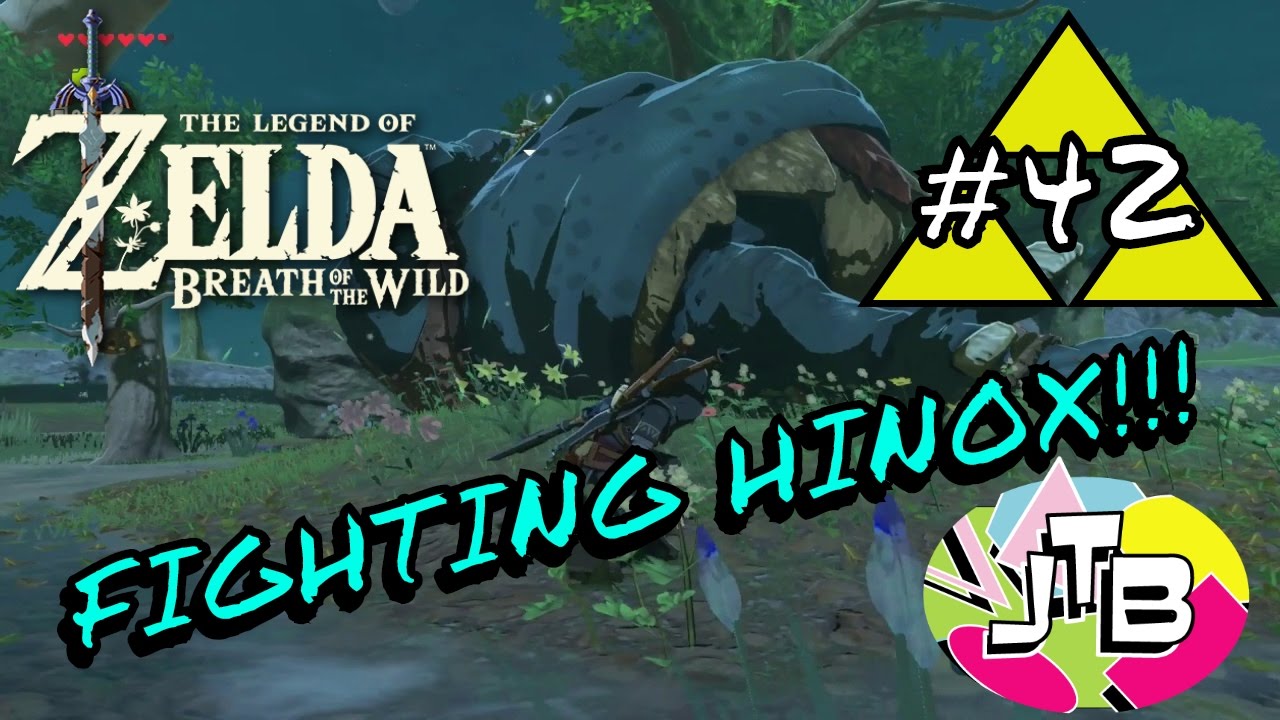 FIGHTING HINOX [MIDDLE KIN] [ZELDA : BREATH OF THE WILD] [#42] [MOUNT ...