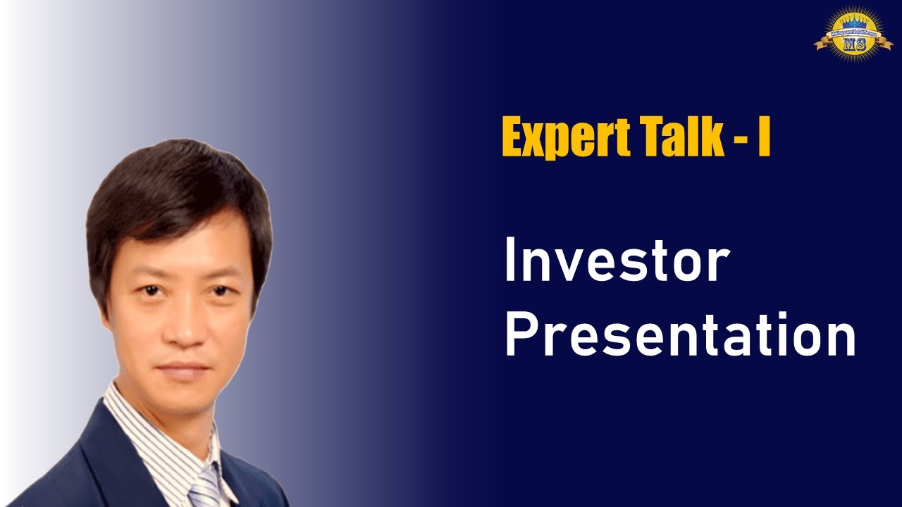 Expert Talk - I: Investor Presentation - YouTube