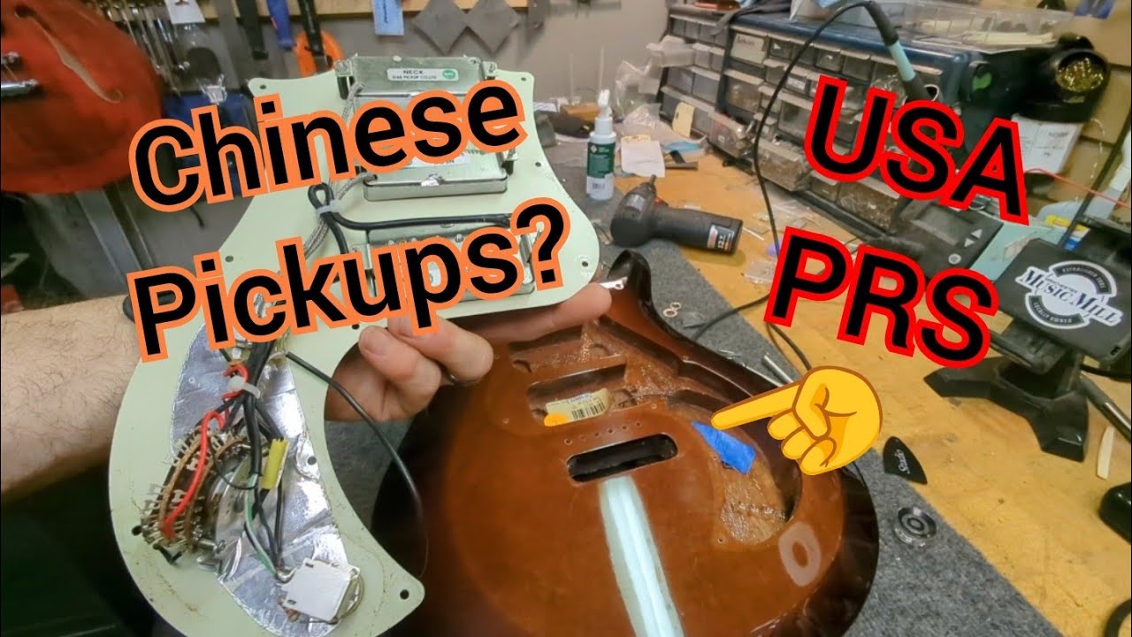 USA PRS S2 Custom with Chinese Pickups? Assembly, setup, and tone test ...