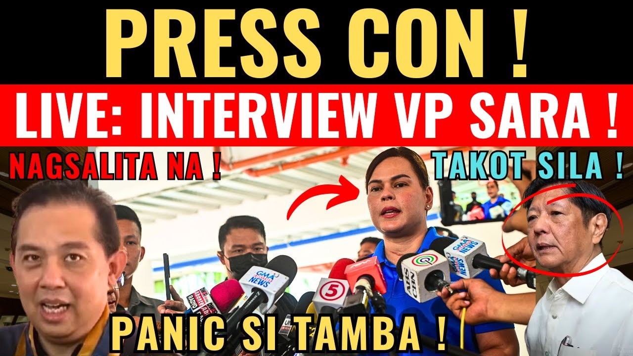 LIVE ! VP SARA PRESS CON ! DEC 11 2024 ! - YouTube