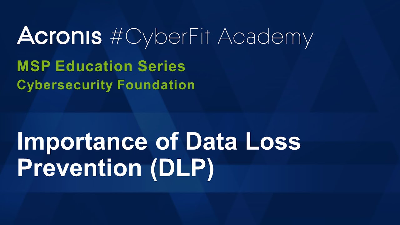 Importance of Data Loss Protection (DLP) - YouTube