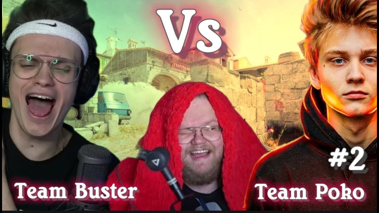 T2x2 СМОТРИТ: CS GO FONBET MEDIA ELEAGUE 7 СЕЗОН | Team @buster vs Team ...