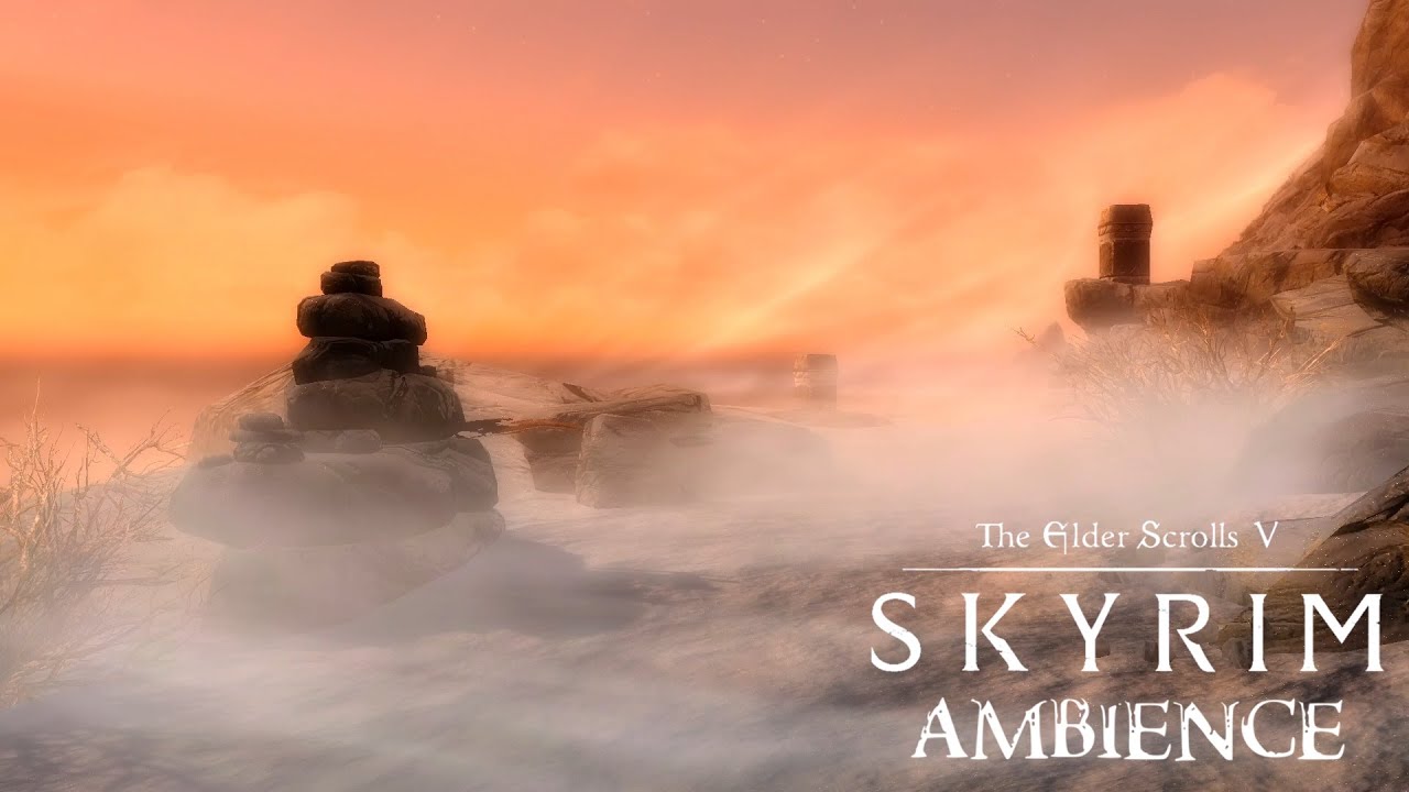 Skyrim Ambience | Seven Thousand Steps [Extended 1 hour] - YouTube
