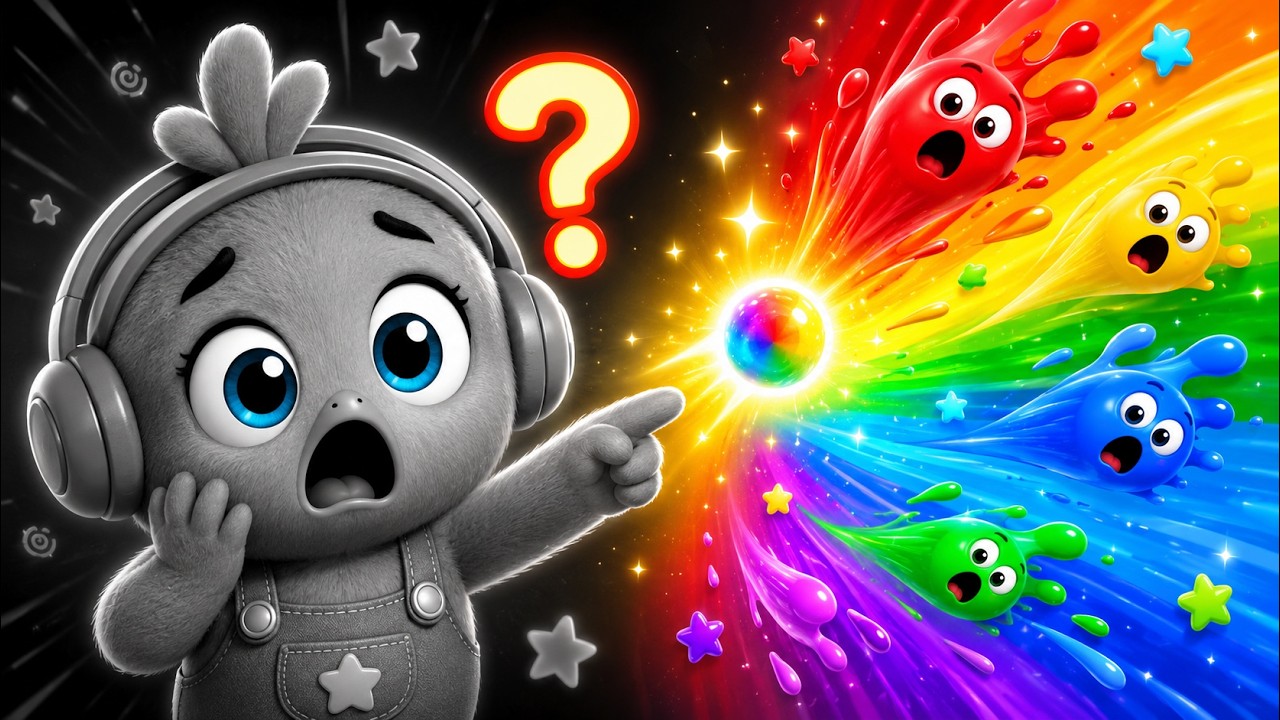 Where Did My Colors Go? 🌈 Fun Color Mystery for Kids | Learn Colors ...