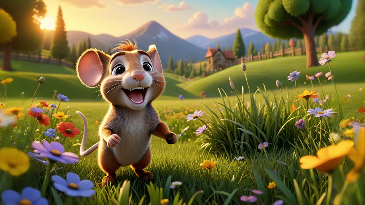 Two Little Mice Spin in Circles | Fun Kids Song | Nursery Rhymes and ...