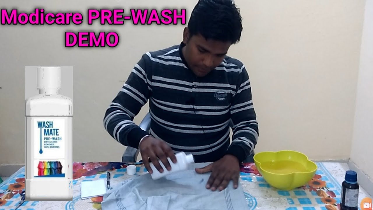 Modicare Demo Pre - Wash ! Modicare Demo - YouTube