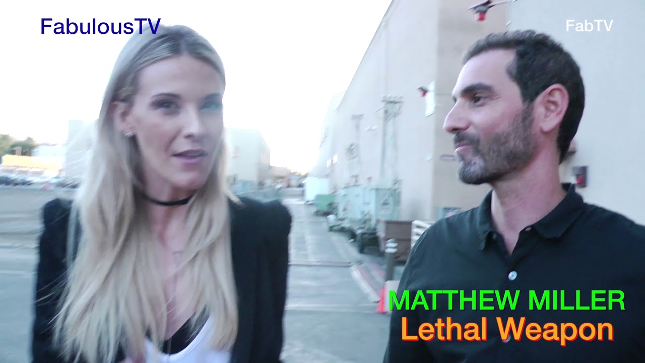 'Lethal Weapon' Executive Producer Matthew Miller - YouTube