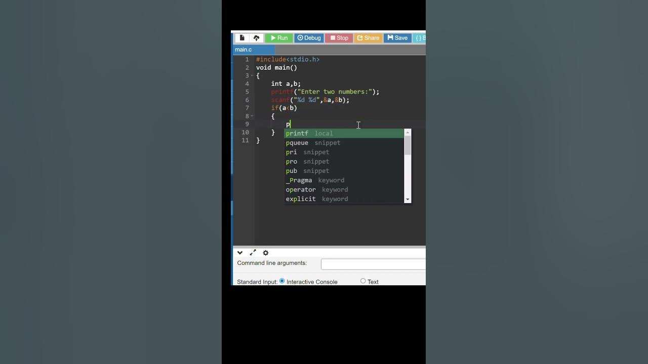 Minimum Value Cprogramming Cprogrammingtutorialforbeginners Coding Trending Youtubeshorts